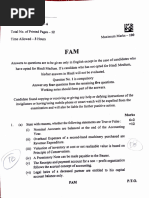 Paper 1 - CA Foundation Accounts Paper Sept 2024 Exam | PDF ...