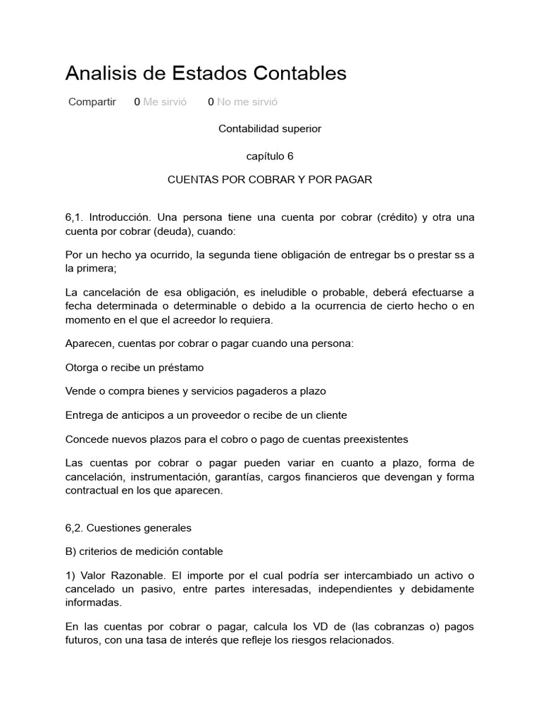 Analisis de Estados Contables | PDF | Contabilidad | Compartir (Finanzas)