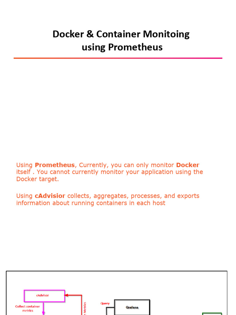 Prometheus Part 14 Monitoring Containers | PDF | Computing ...