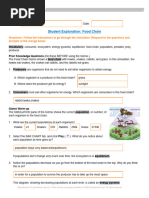 Section 04, Gizmos - Food Chain | PDF | Predation | Disturbance (Ecology)
