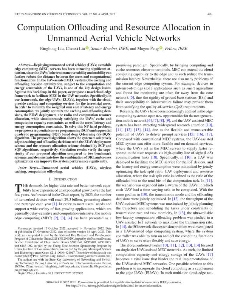 Liu 等 - 2023 - Computation Offloading and Resource Allocation in Unmanned Aerial Vehicle ...