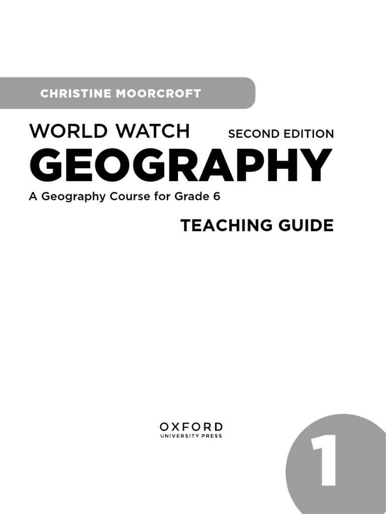World Watch Geography Teaching Guide | PDF | Plate Tectonics | Rock ...