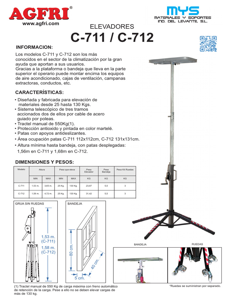 Ficha Técnica C711 C712 - v17 | PDF