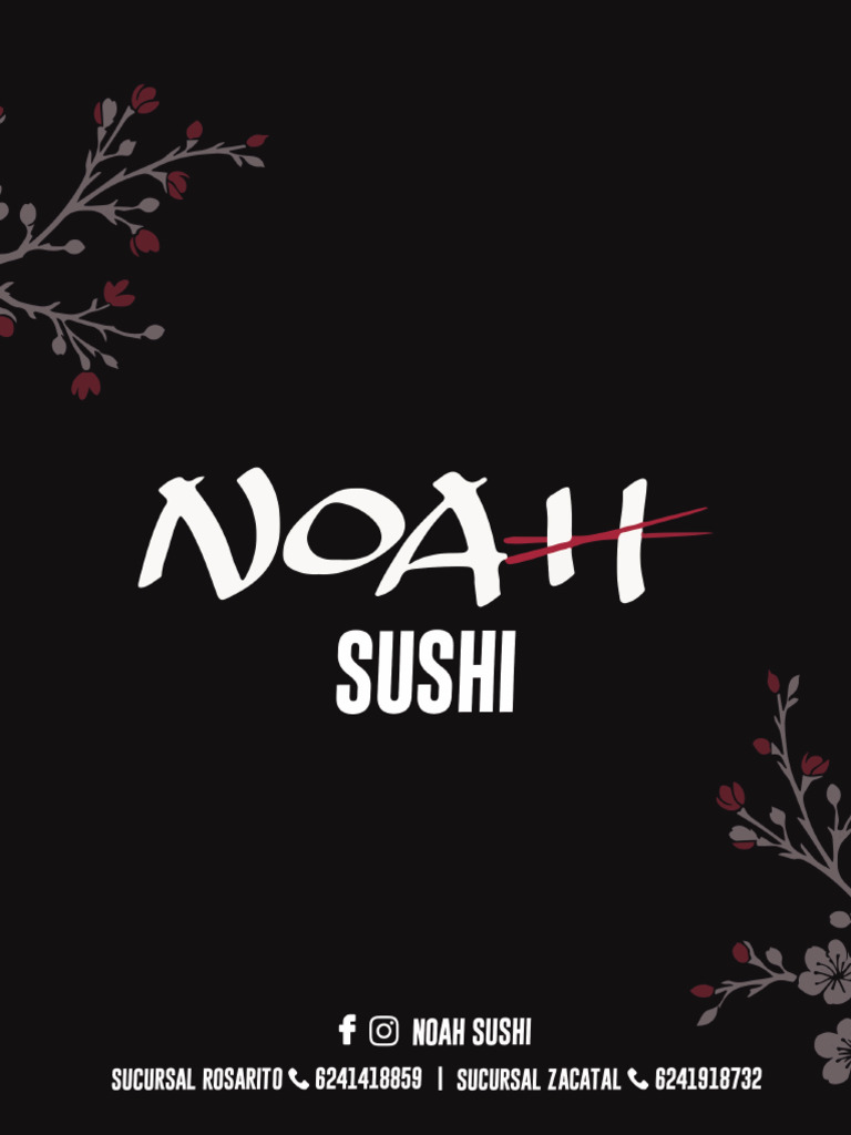 Menu Noah | PDF