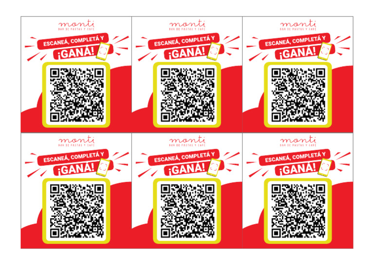 Monti Escanea, Completa y Gana A4 Ok | PDF