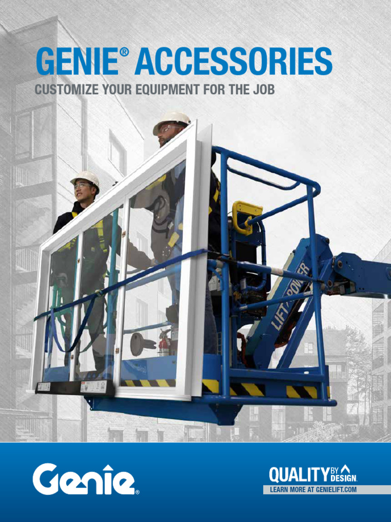 Genie-Accessories-Brochure-2022-(ANSI) | PDF | Elevator | Calibration