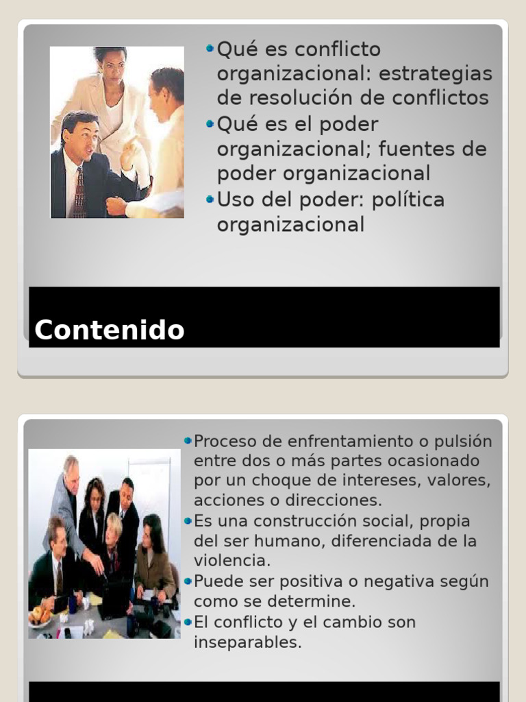 conflicto-poder-y-pol | PDF | Conflicto (proceso) | Psicología Social