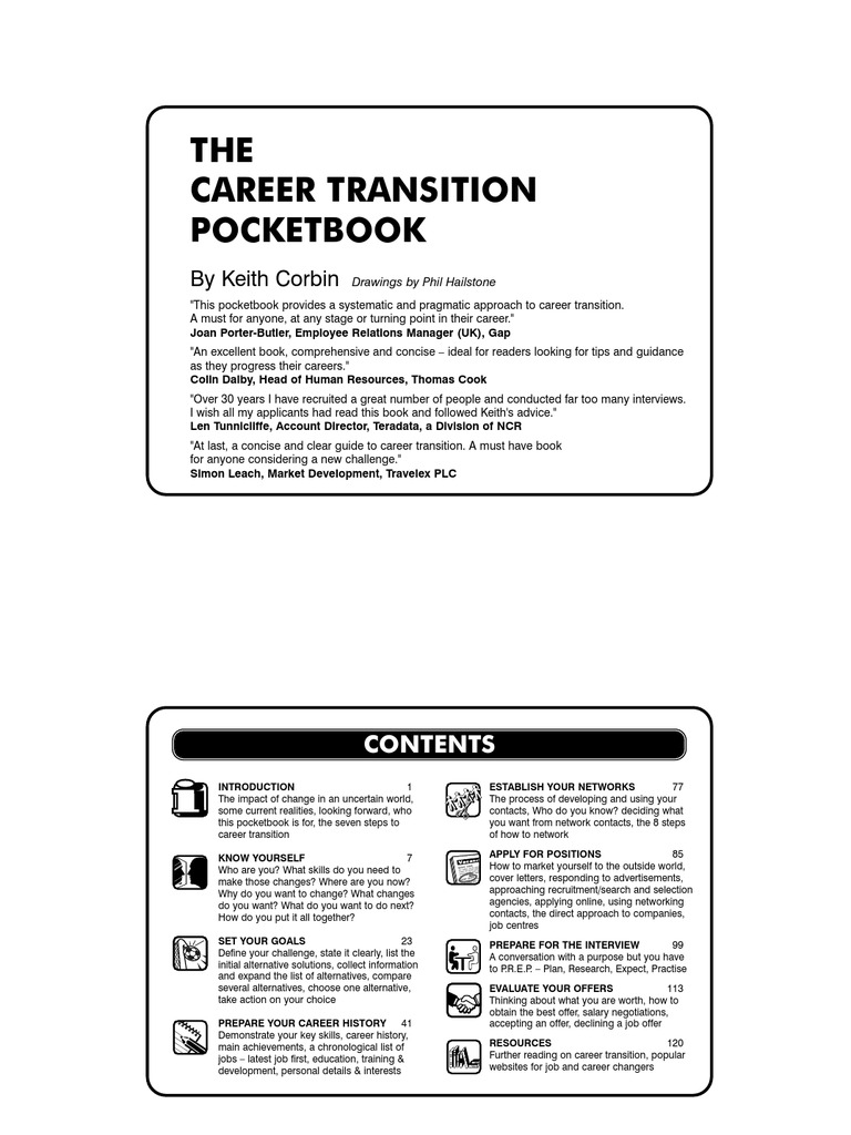 The Career Transition Pocketbook | PDF | Employment | Recruitment