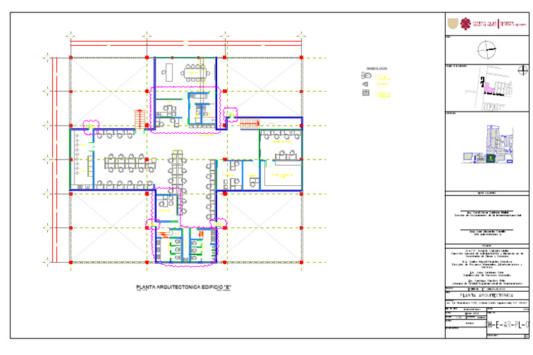 Churubusco Edificio e - Anteproyecto-Arquitectonico | PDF