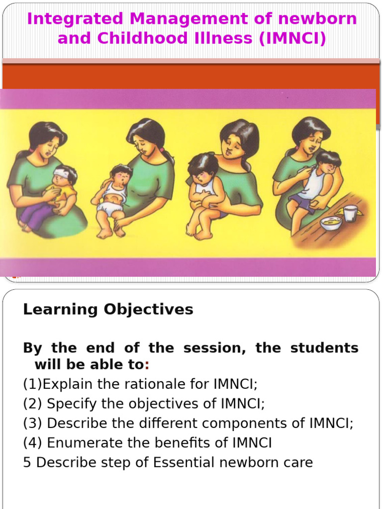IMNCI last6 | PDF | Malnutrition | Diarrhea