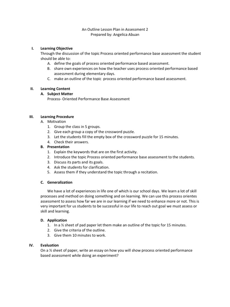 a-semi-detailed-lesson-plan-in-assessment-2-pdf-lesson-plan-behavior-modification