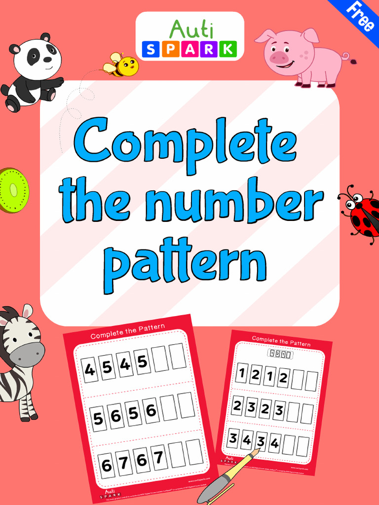 Complete-The-Number-Pattern | PDF