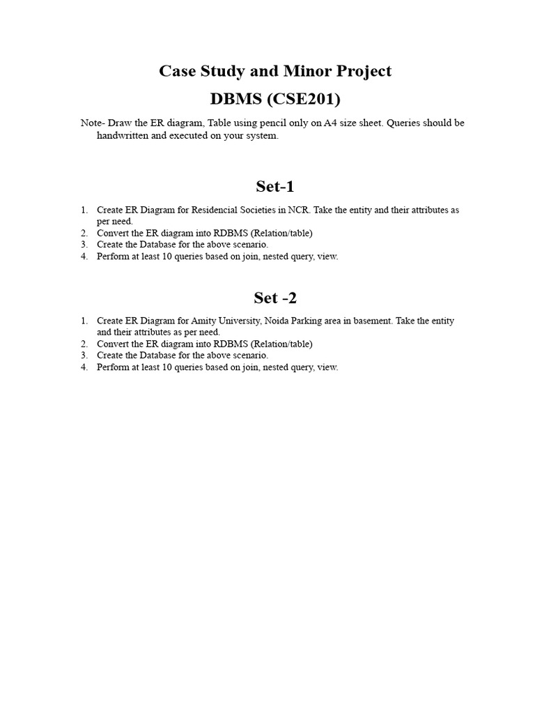 Project Case Study | PDF