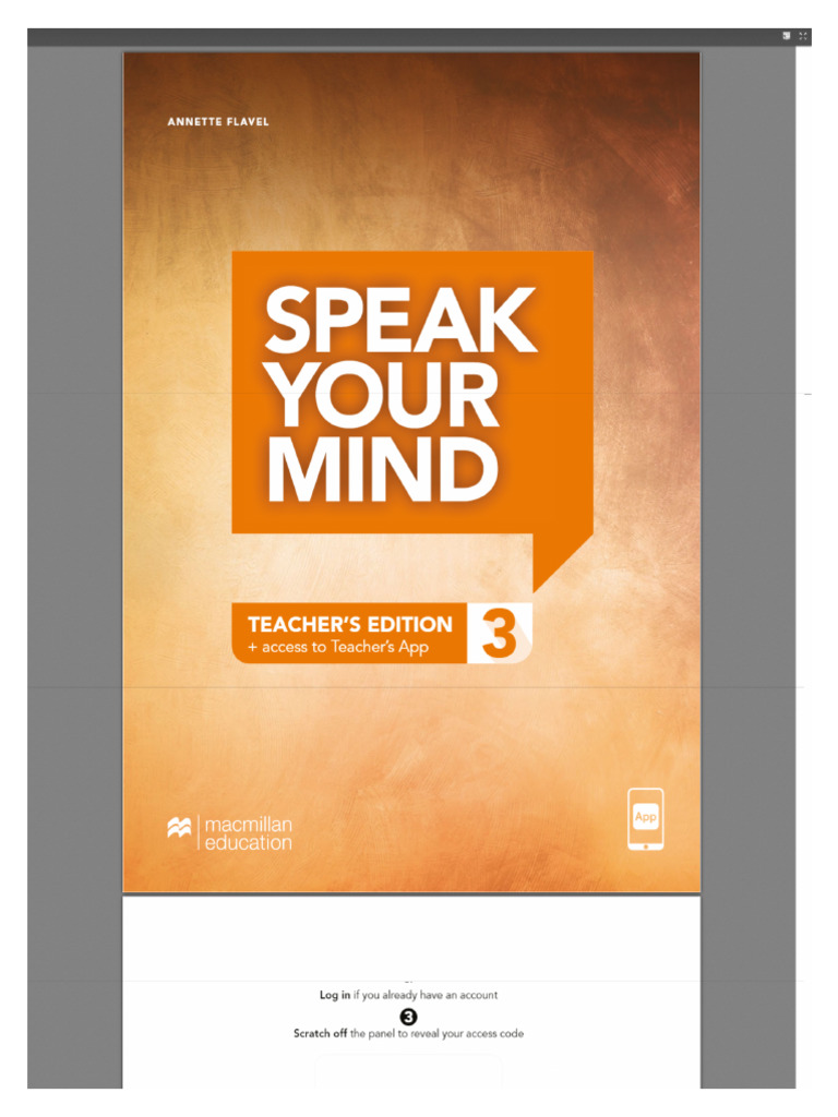 Speak Your Mind 3 - Teacher's Book | PDF