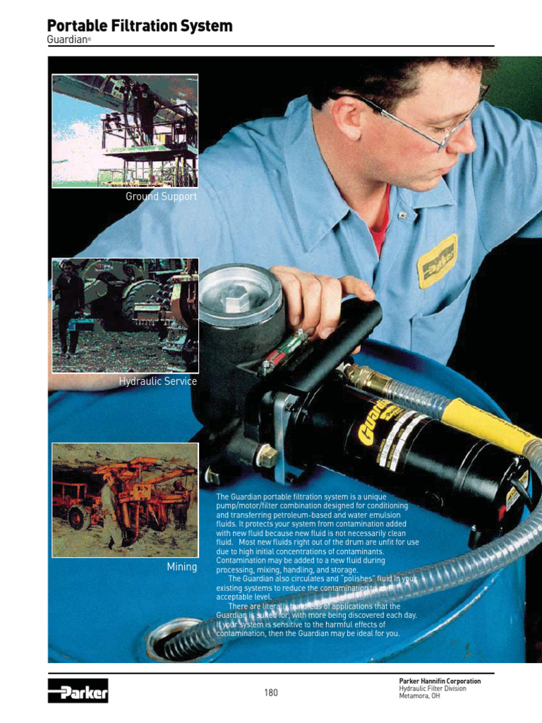 21 - Portable Filtration System | PDF | Pump | Filtration