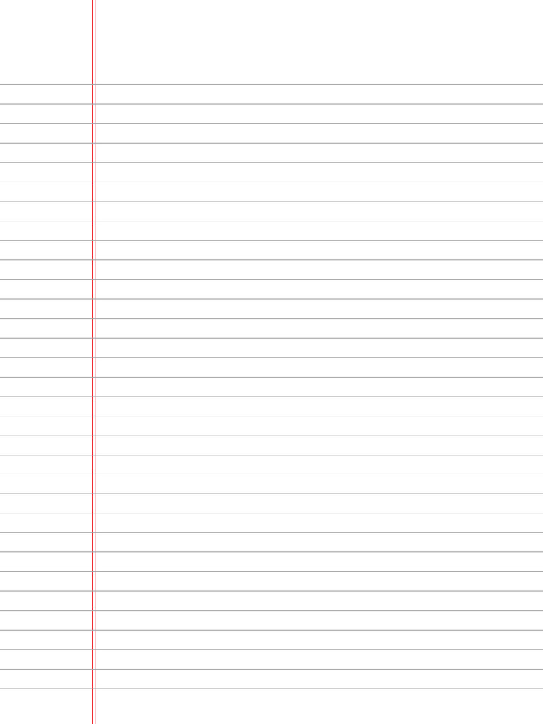 Hoja Rayada A4.Cdr | PDF