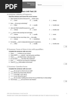 Life Vision Intermediate Unit Test 7 B | PDF