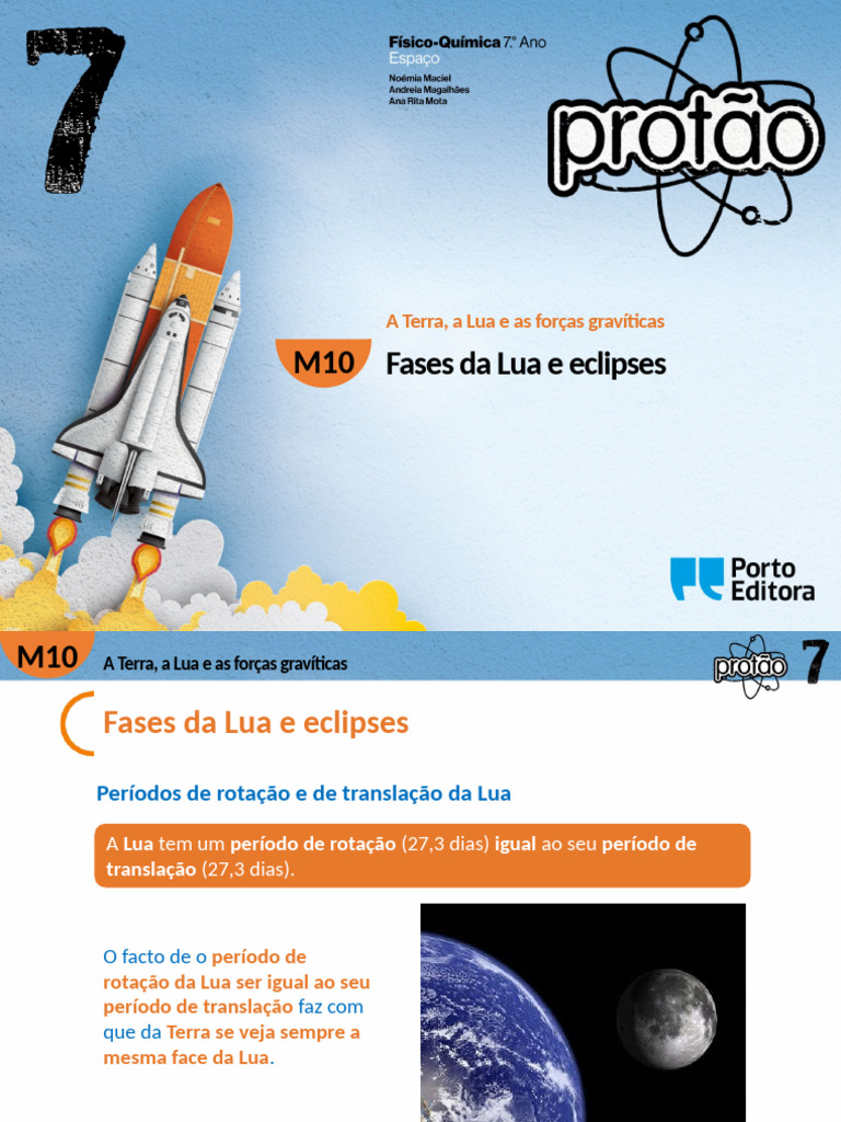 m10 - Fases Da Lua e Eclipses | PDF