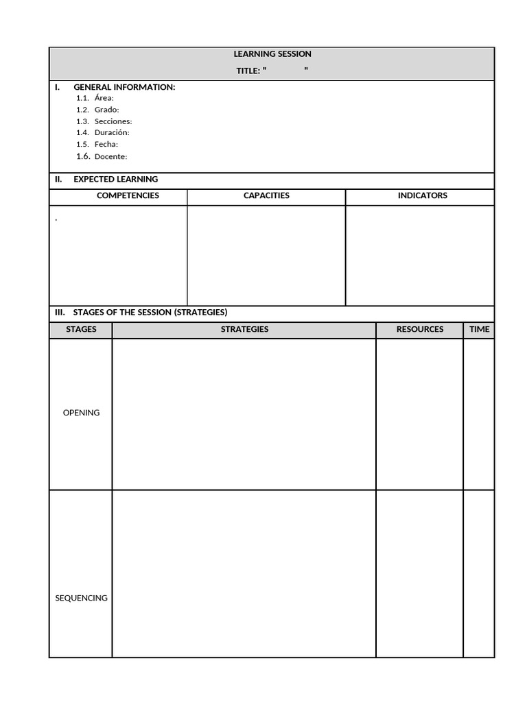 Lesson Plan (1) | PDF