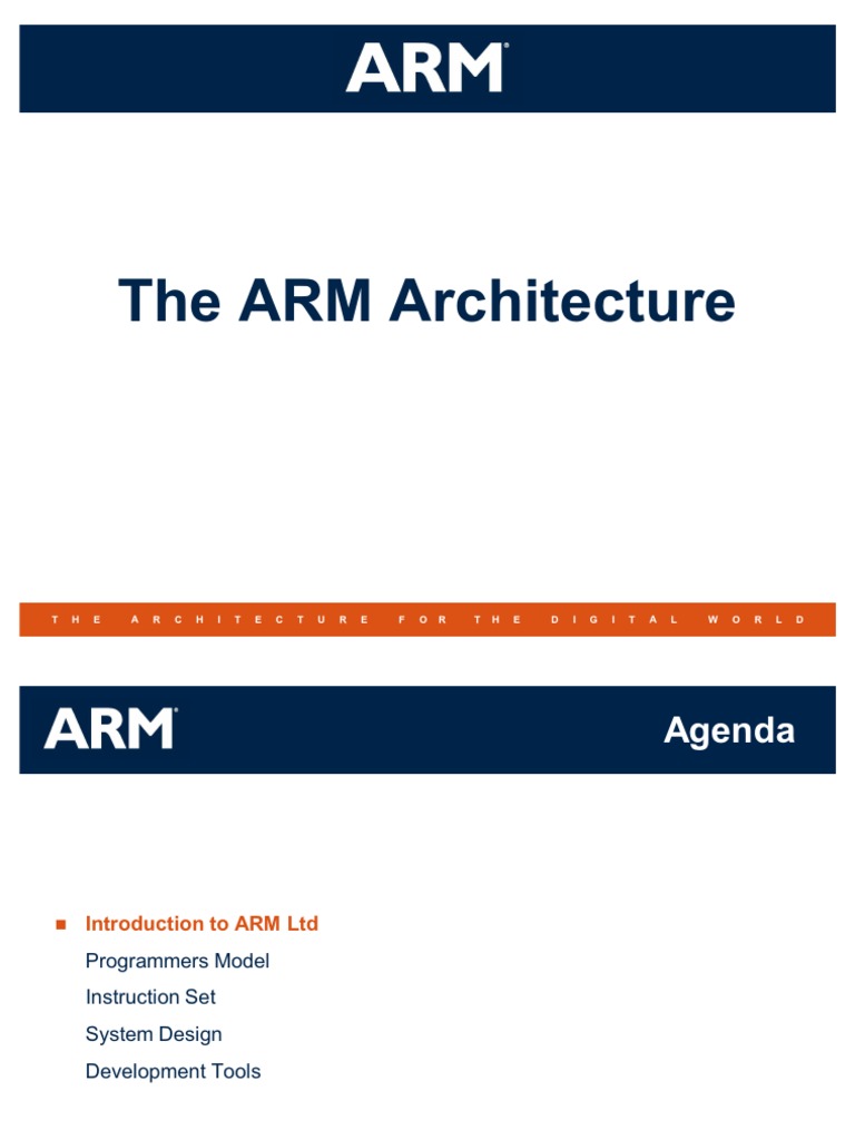 Arm | PDF | Arm Architecture | Instruction Set