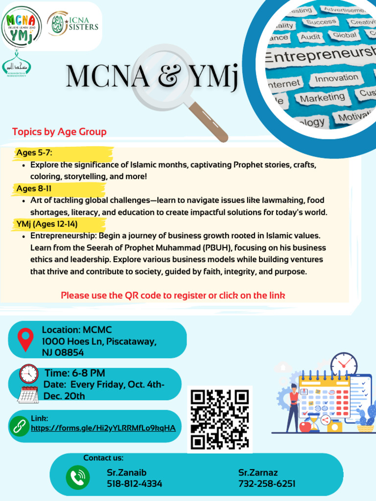 N. Brunswick MCNA & YMj Flyer 2024 | PDF