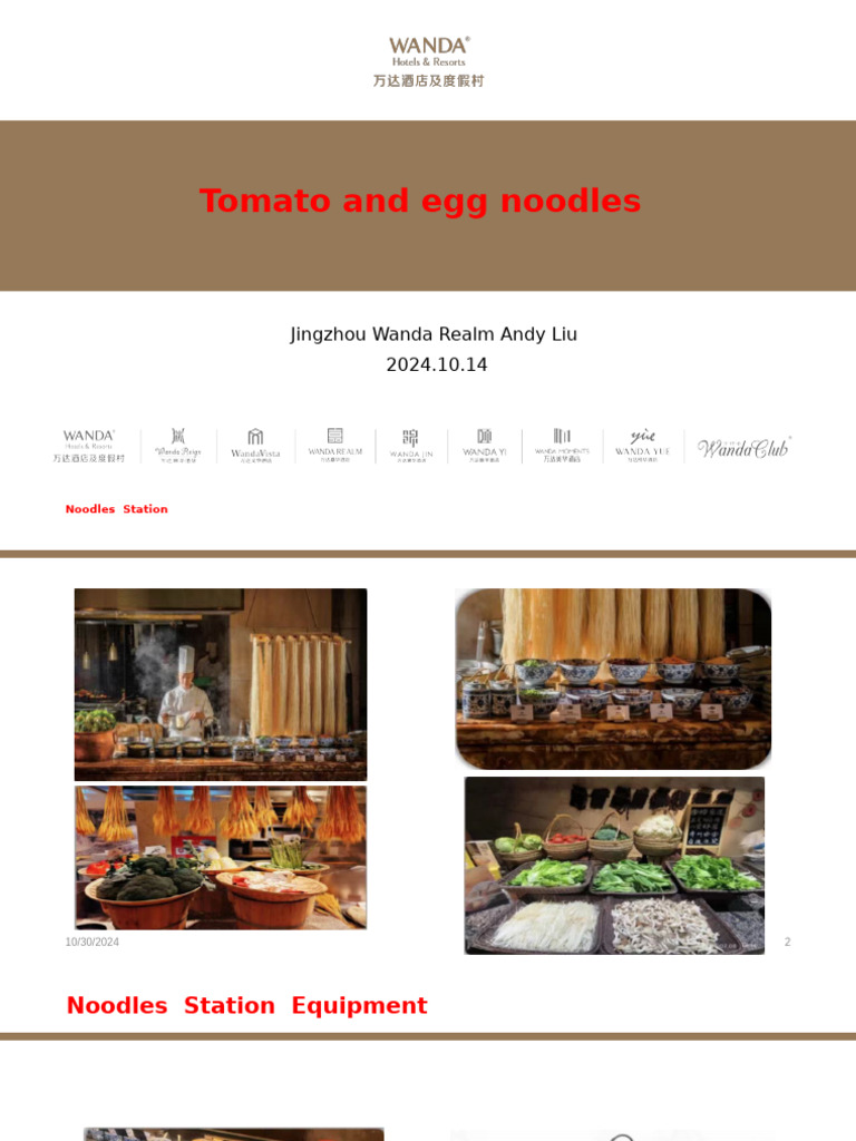 Tomato and Egg Noodles | PDF