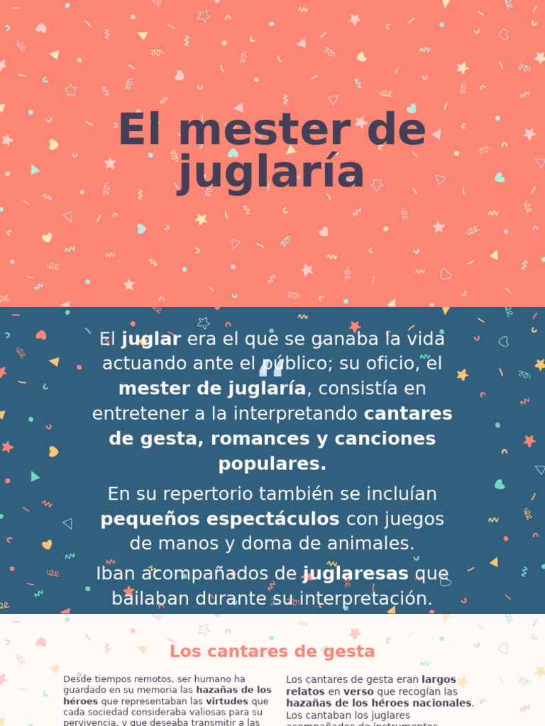 Mester de Juglaría | PDF | Poesía | Clásicos