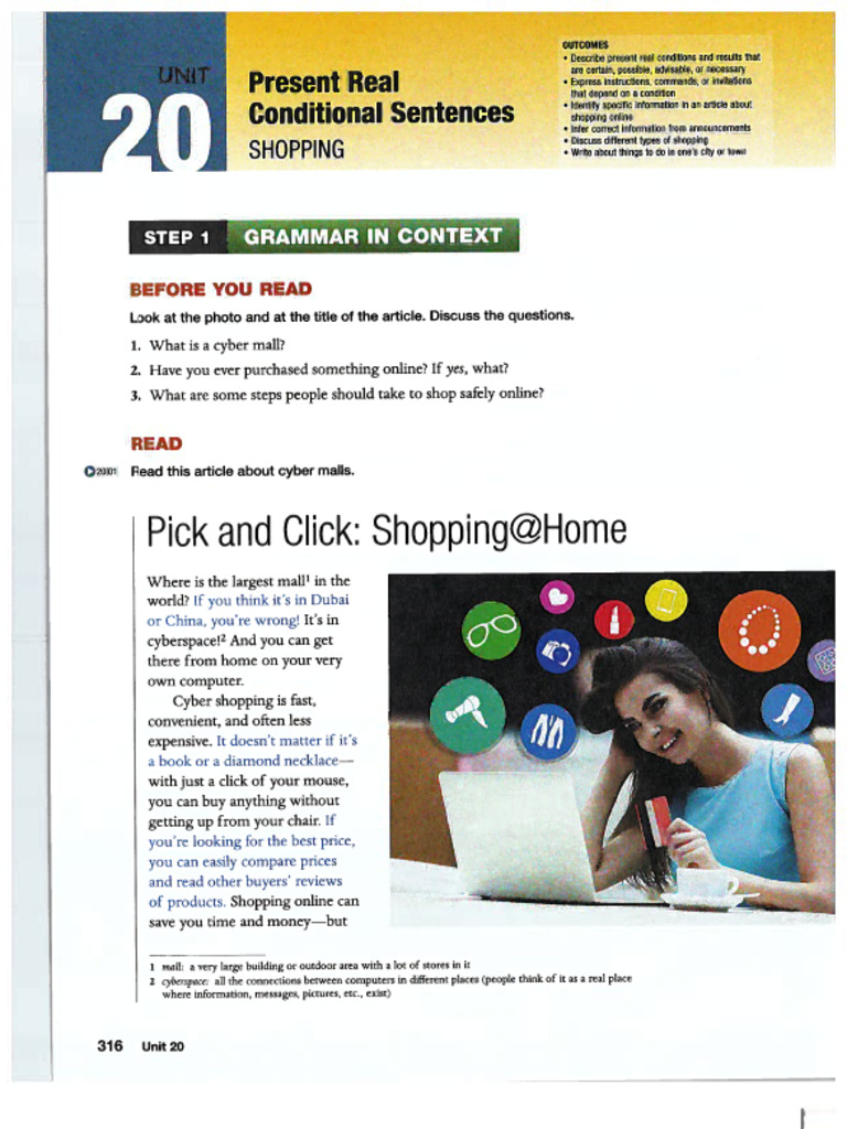 Unit 20 Present Real Conditional Sentences | PDF