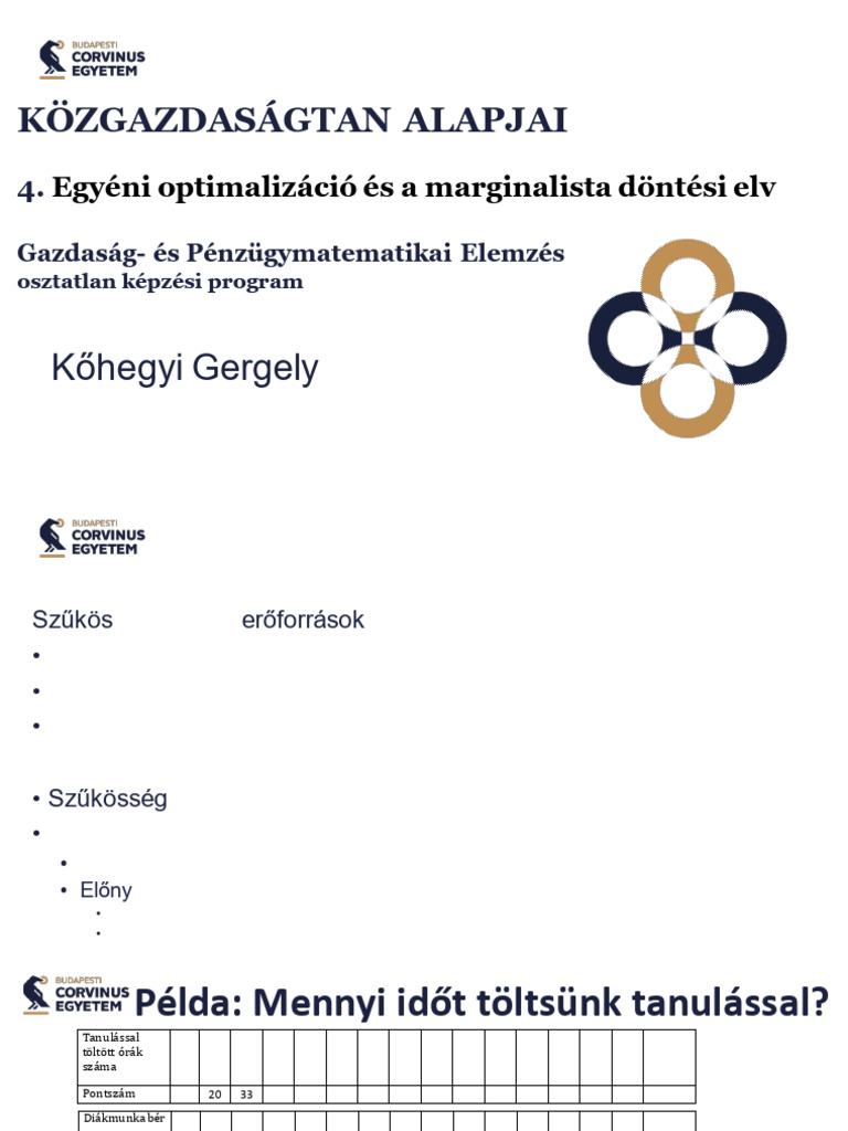 KozgAlap 4 BCE GPME Fel | PDF