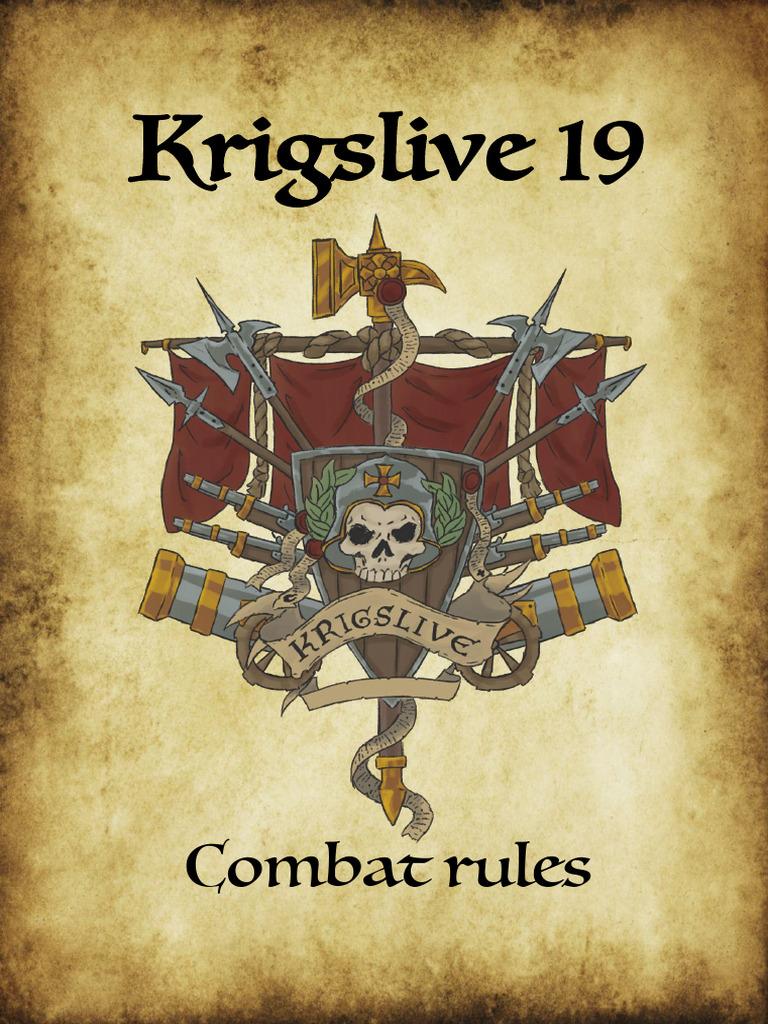 KL19 - Kampregler - v.1.4 - Endelig Engelsk | PDF | Shield | Armour