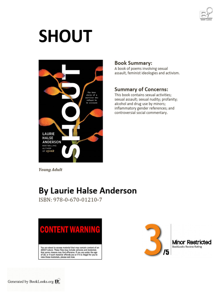 SHOUT | PDF | Poetry | General Fiction