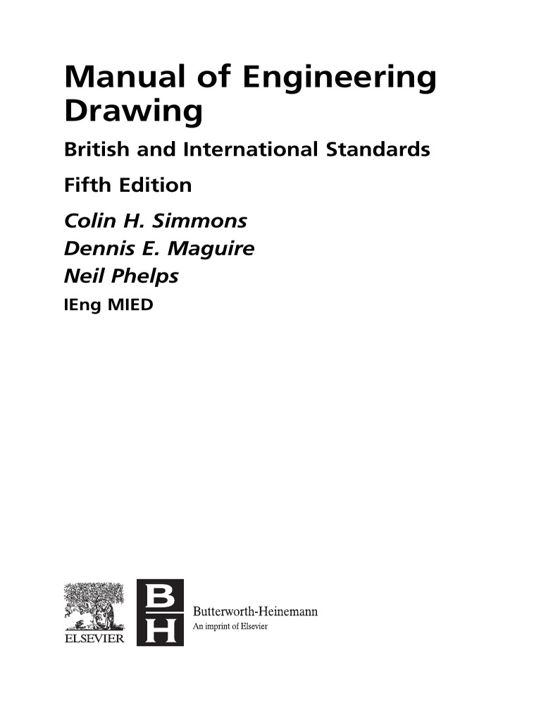 Front Matter 2020 Manual of Engineering Drawing | PDF