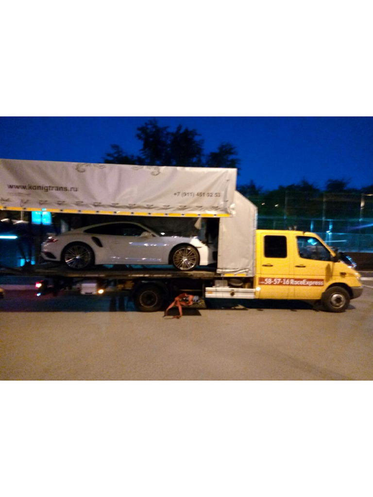 Depanneuse Sprinter 911 Porsche | PDF