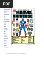 Marvel Characters Power Grid Overview | PDF