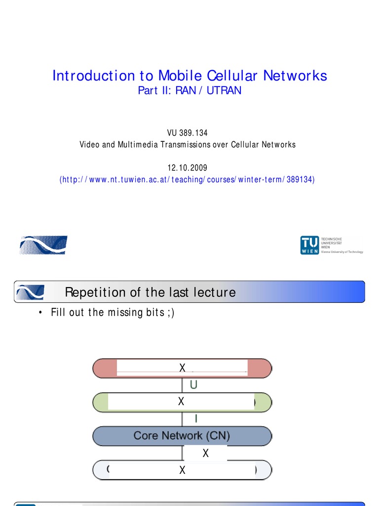 Lecture2 Utran Overview | PDF | Cellular Network | Channel Access Method