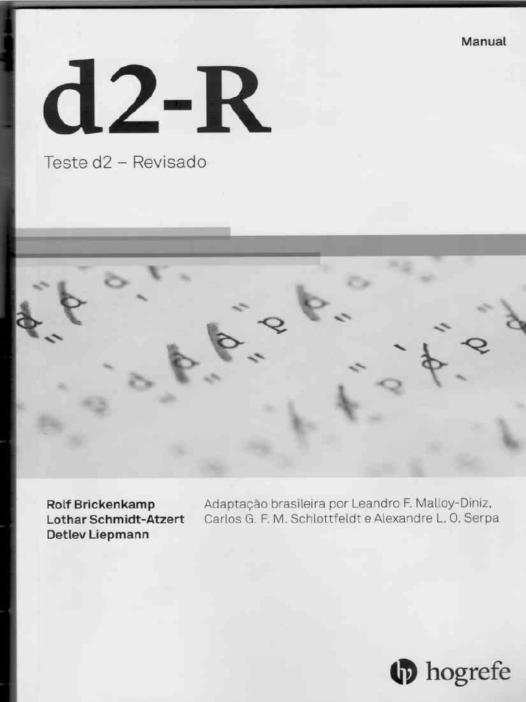 d2 Revisado Adapt Brasil Manual | PDF
