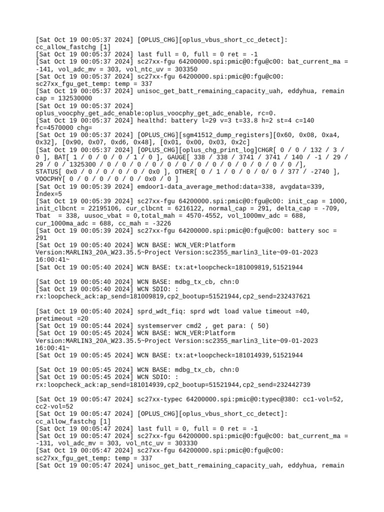 Standby Kernel Log 2024 1019 005611 | PDF