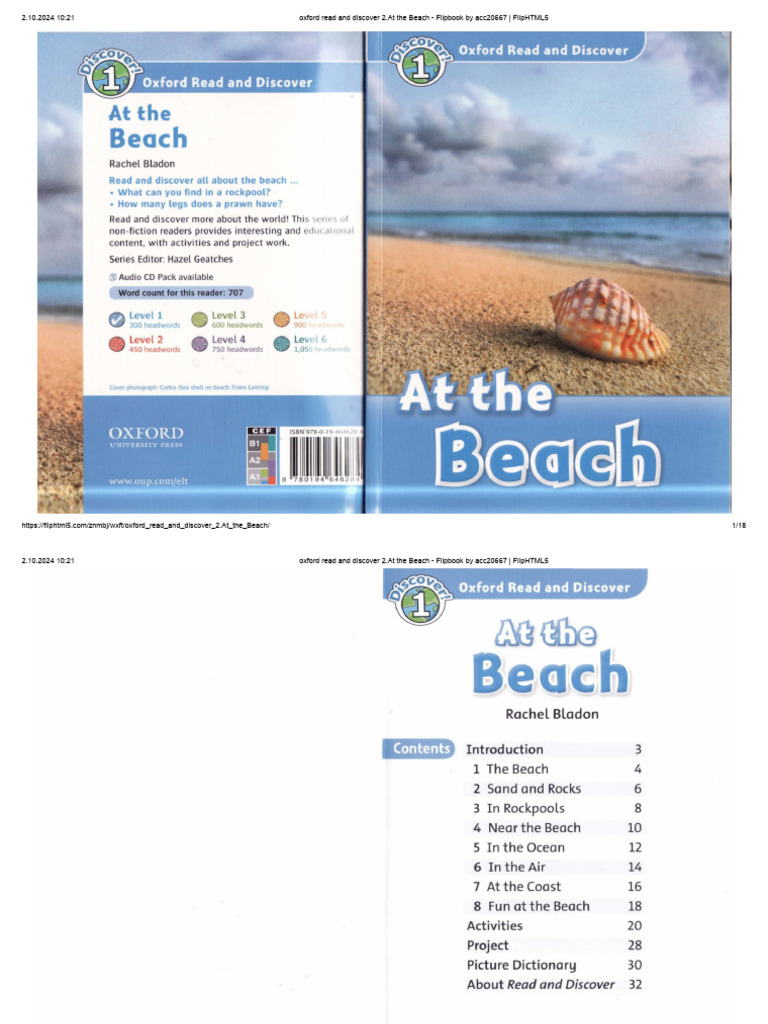 oxford read and discover 2.At the Beach | PDF