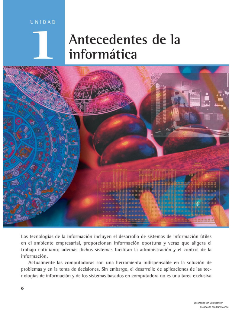 TEMA 1.antecedentes de La Informática | PDF