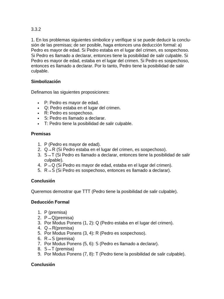 FASE 3 LOGICA (2) | PDF | Razonamiento deductivo | Lógica