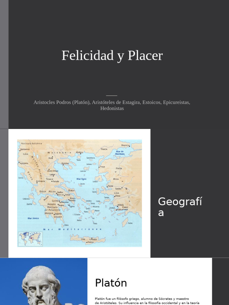 Filosofía de la Felicidad y Placer | PDF | Platón | Hedonismo