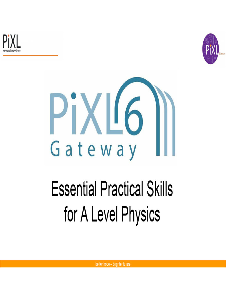 Essential A-Level Physics Practical Skills | PDF | Observational Error | Significant Figures