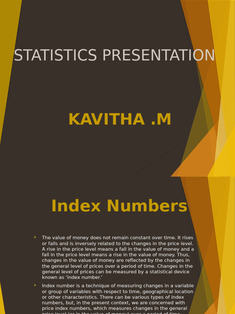 Statistics Kavitha | PDF