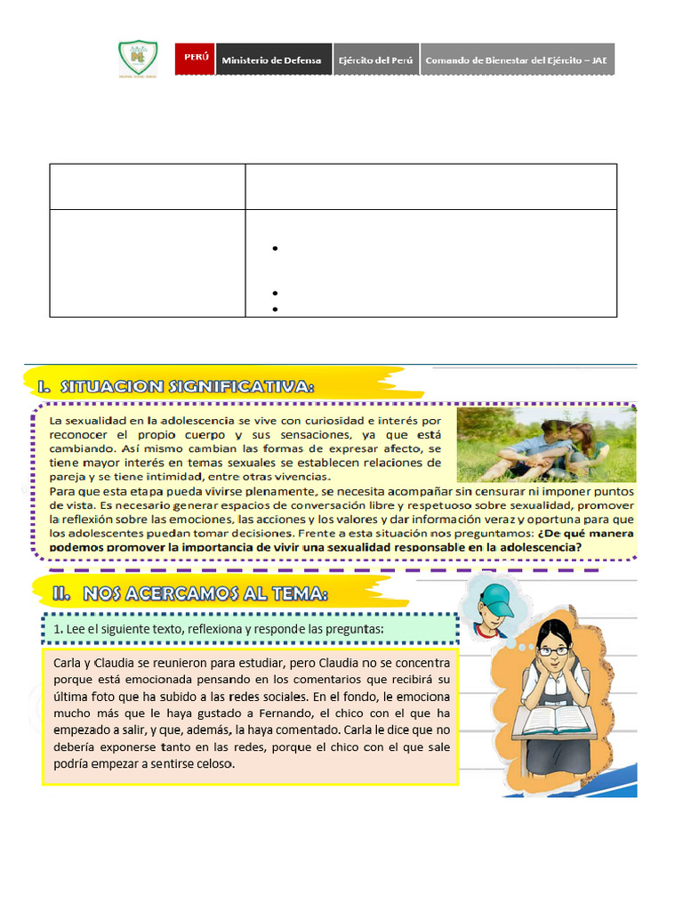 Tercero Modulo Unidad Vii DPCC | PDF