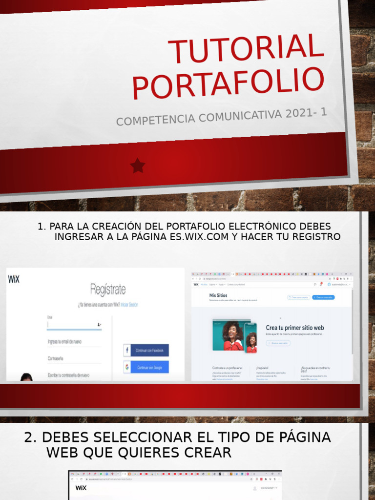 Tutorial Portafolio Del Estudiante | PDF