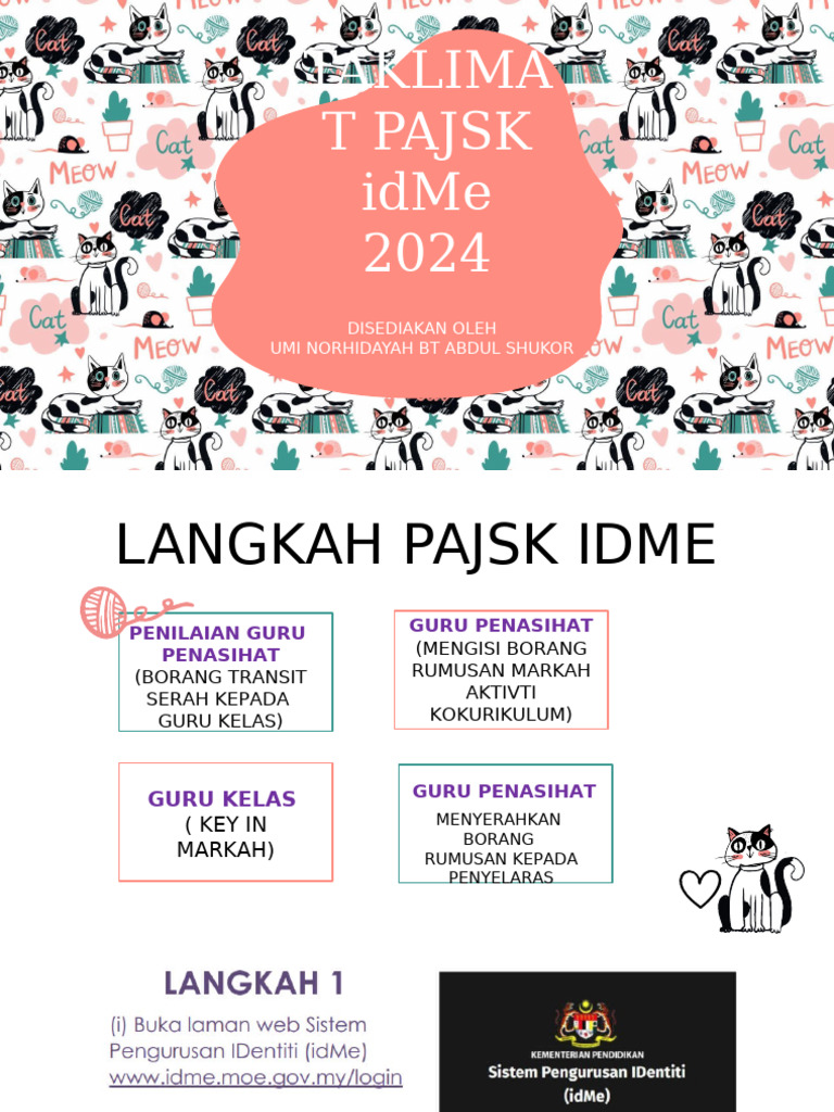 Taklimat Pajsk 2024 | PDF
