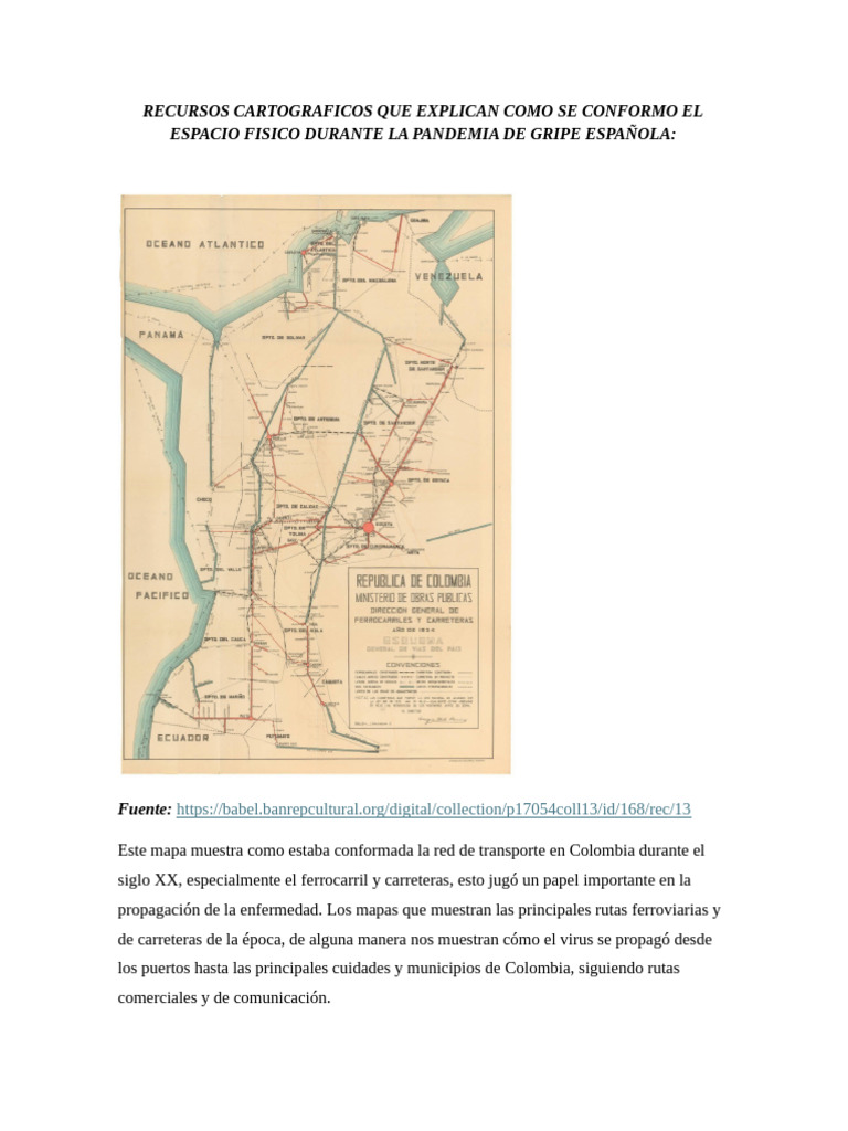 Epidemia de Gripe Española en Colombia 1918 | PDF | Colombia | Influenza