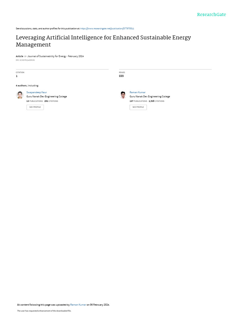 Jse 03.01 01 | PDF | Decision Making | Sustainability