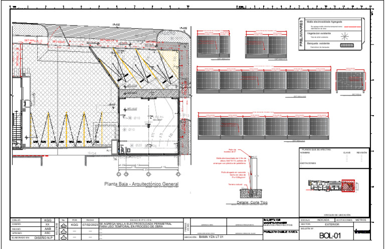 Bol-01 Bama l1 Yza - Tapial Perimetral Con Malla Electrosoldada-Bol-01 ...