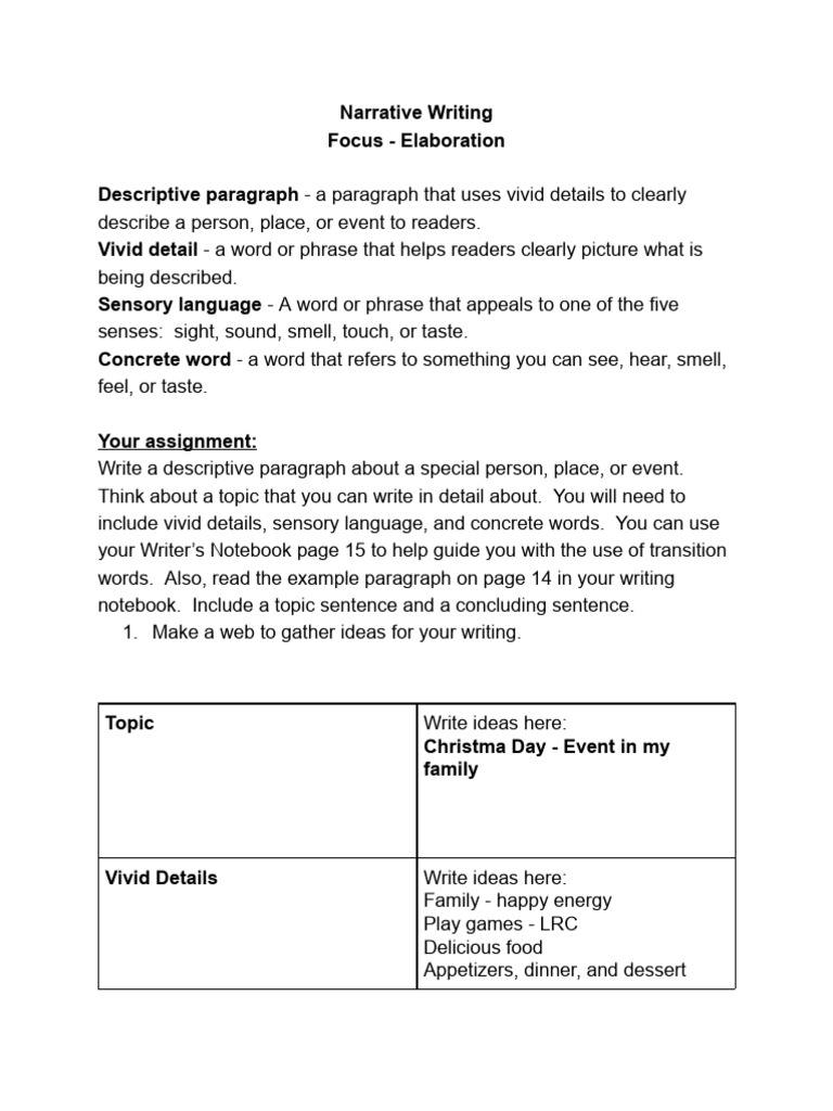 Narrative Writing Lesson 1 Winn-Dixie | PDF | Cooking, Food & Wine